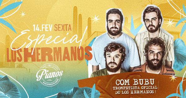 ESPECIAL LOS HERMANOS COVER RJ! em Volta Redonda