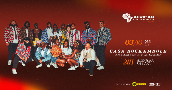 African Live Experience na Casa Rockambole em São Paulo